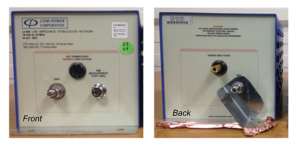 Topology and Characterization of a DC Line Impedance Stabilization ...