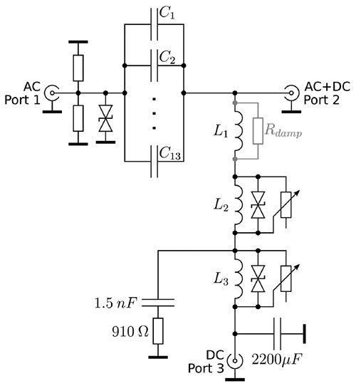 A Bias Tee for Broadband Measurement of Power Electronic Components ...