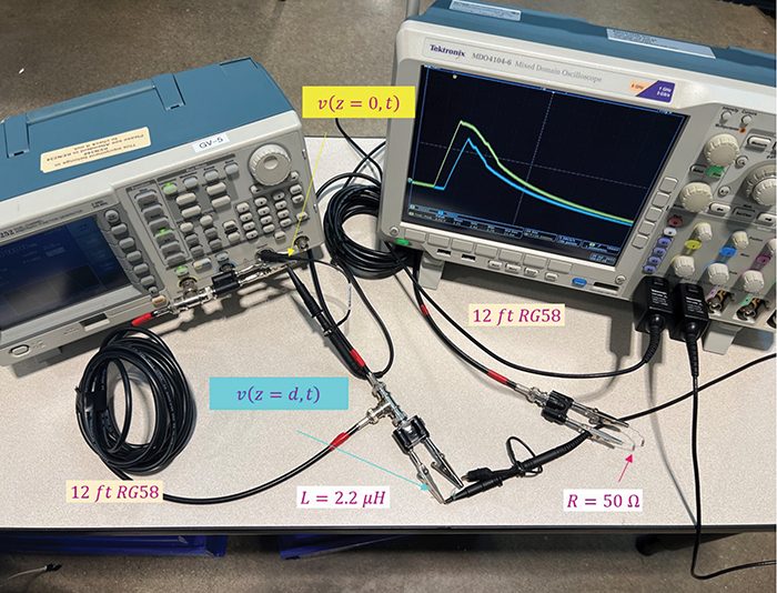 Shunt Inductive Discontinuity along the Transmission Line and ...